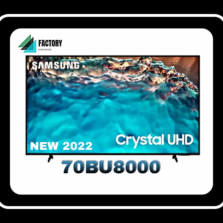 Jual SAMSUNG LED 70BU8000 SMART TV CRYSTAL UHD 4K AU70BU8000KXXD 70 ...