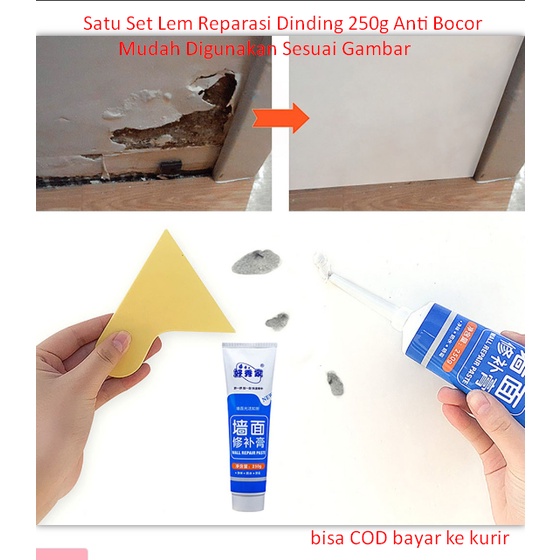 Jual Satu Set Lem Reparasi Dinding 250g Anti Bocor Mudah Digunakan ...