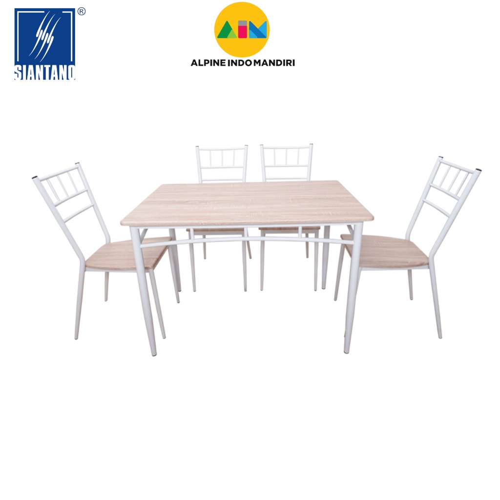 Jual SIANTANO MEJA MAKAN HAWAII SET 4 KURSI | Shopee Indonesia