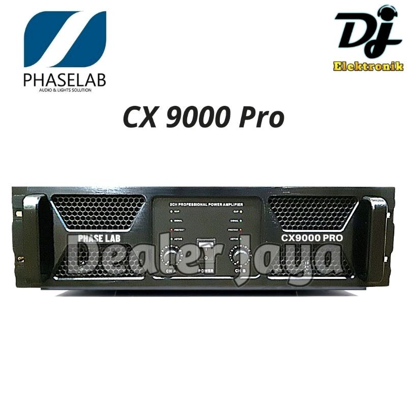 Jual Power Amplifier Phaselab / Phase Lab CX9000 / CX 9000 PRO - 2 ...