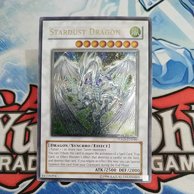 Jual yugioh stardust dragon TDGS ultimate rare original | Shopee Indonesia