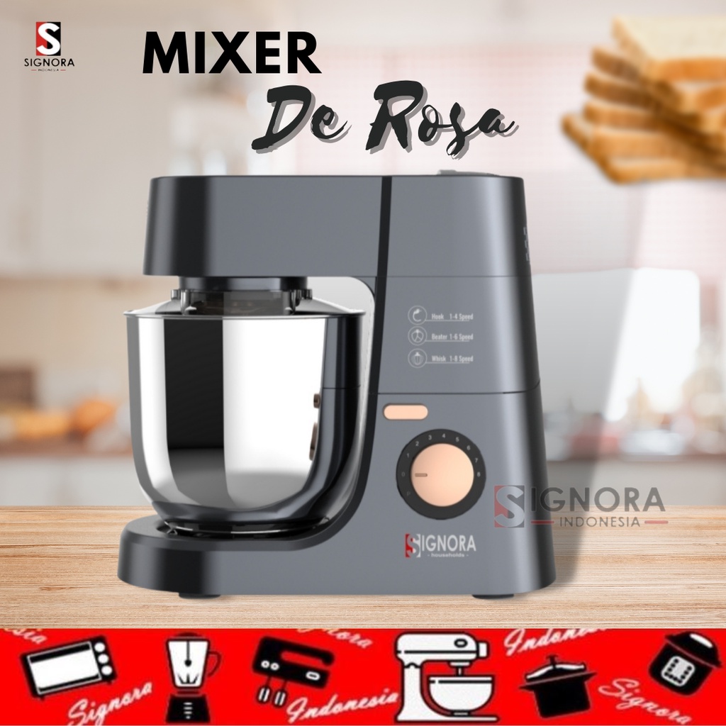 Jual Mixer De Rosa Signora / Stand Mixer De Rosa Signora | Shopee Indonesia