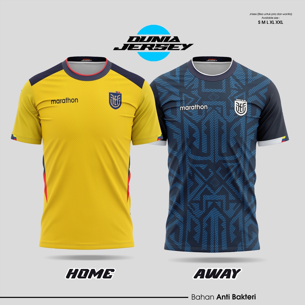 Jual DUNIA JERSEY PRINTING) COD / TERMURAH/ GROSIR Kaos Timnas ECUADOR ...