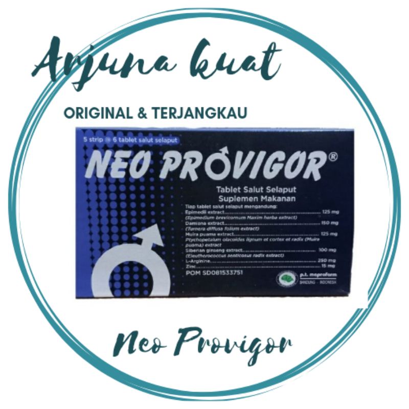 Jual NEO PROVIGOR TABLET HARGA PER BOX | Shopee Indonesia