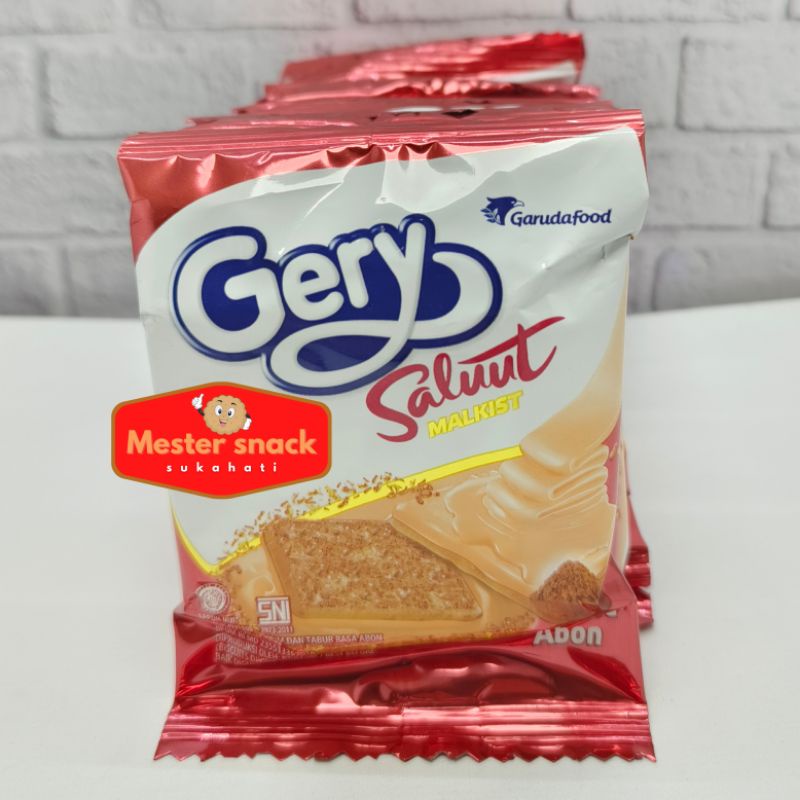 Jual Gery Saluut RENCENG (1 pack isi 20 pcs) | Biskuit Gery | Shopee ...