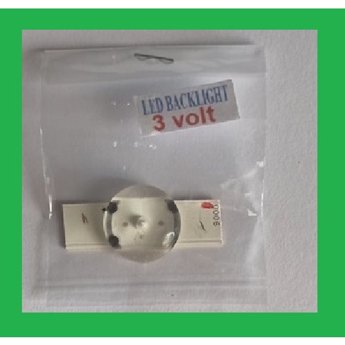 Jual LAMPU LED BACKLIGHT untuk TV LCD LED cembung 3 Volt | Shopee Indonesia