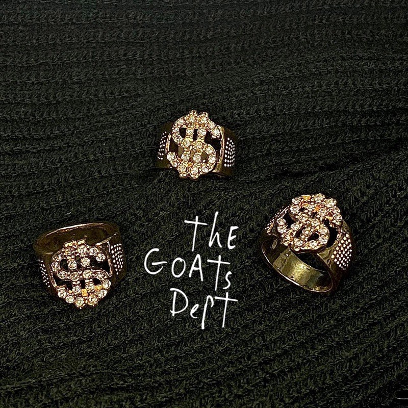 Jual The Goats Dept - 24K Gold Dollar Sign / tgd174 cincin emas bruno ...