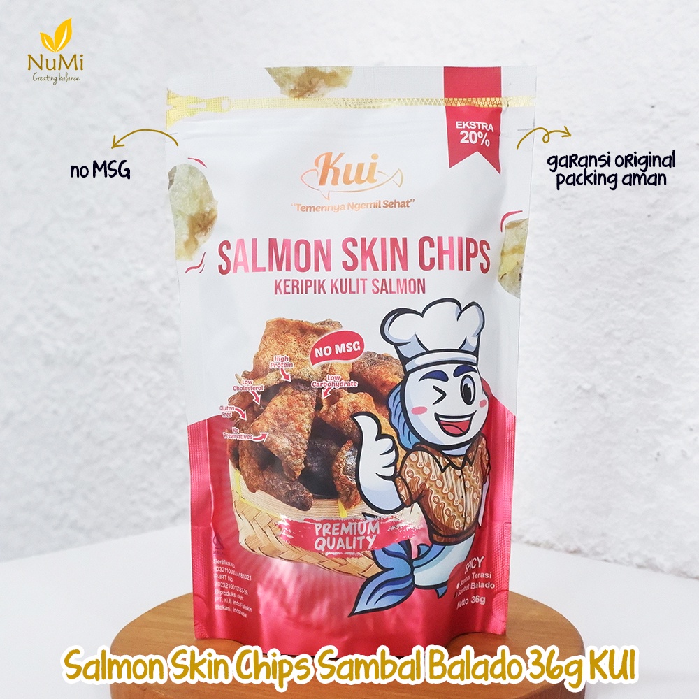 Jual SAMBAL BALADO Salmon Fish Skin Chips - KUI FISH SKIN | Shopee ...