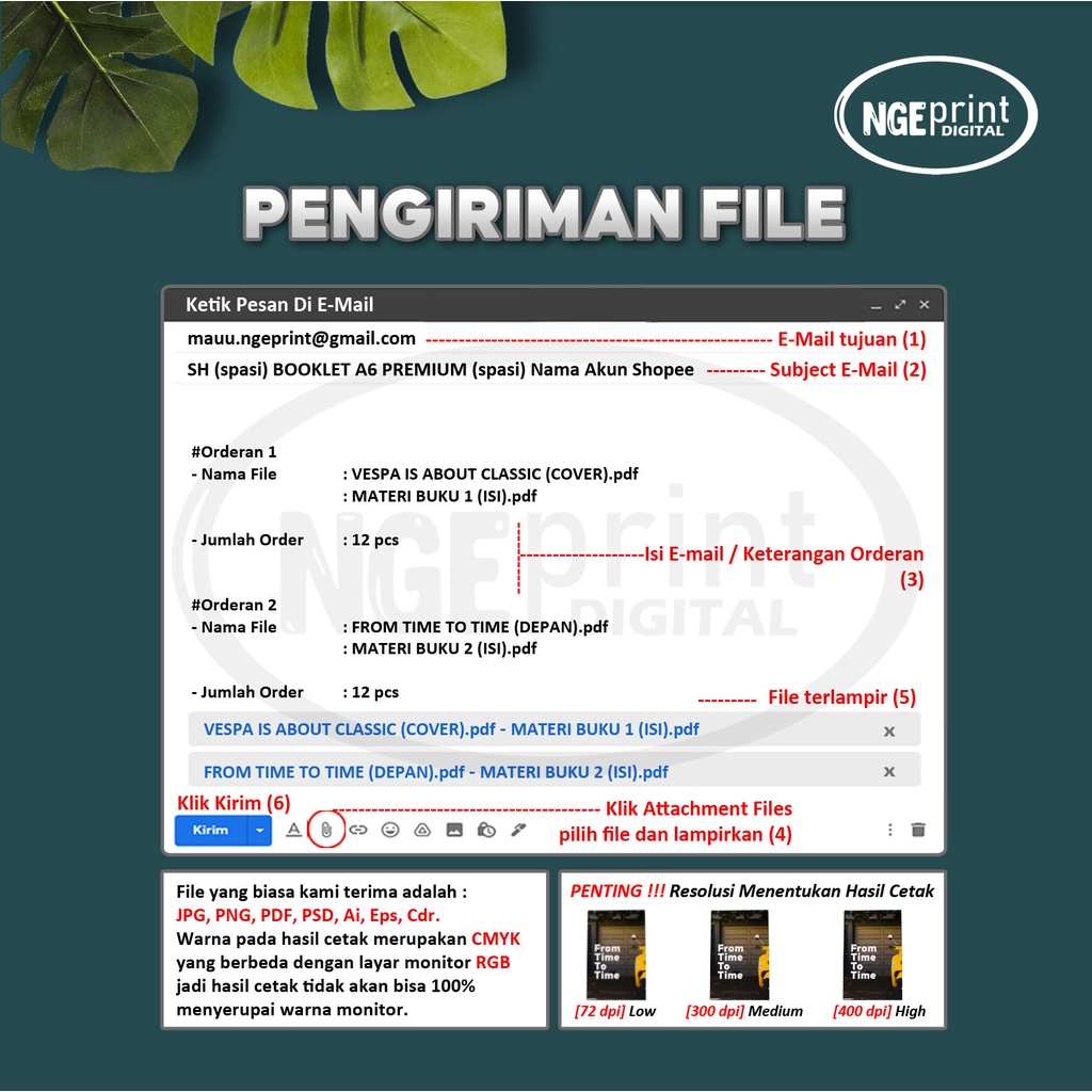 Jual Cetak Buku A6 [PREMIUM] / Cetak Booklet Company profile A6 / Cetak Buku Custom / Cetak ...