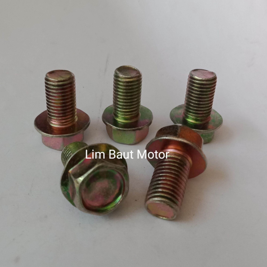 Jual Lim Baut Motor baut tutup oli bawah rxking ( 5 biji tanpa ring ...