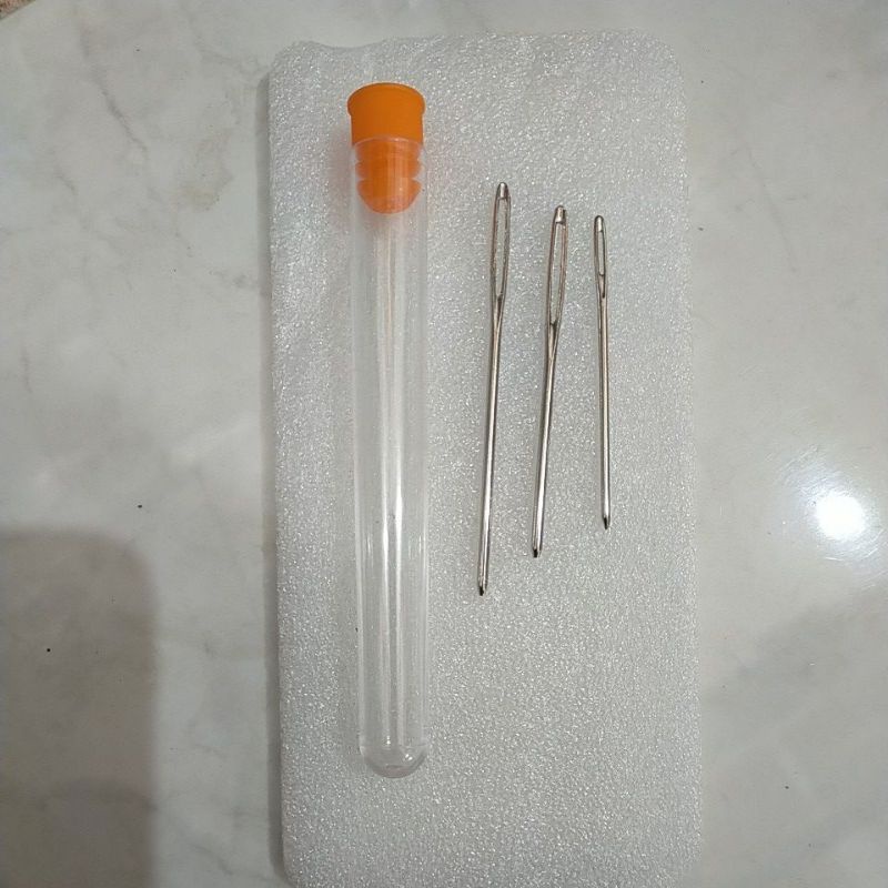 Jual Jarum Tapestry / Jarum Sulam / Jarum Rajut Tajam | Shopee Indonesia