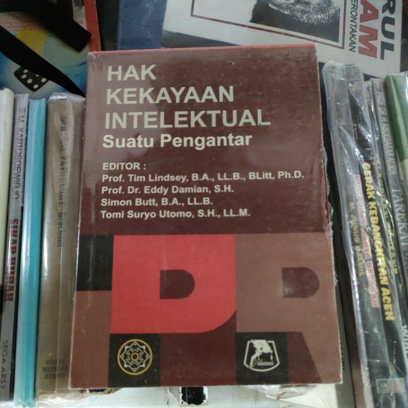 Jual hak kekayaan intelektual suatu pengantar buku HAK KEKAYAAN INTELEKTUAL SUATU PENGANTAR ...