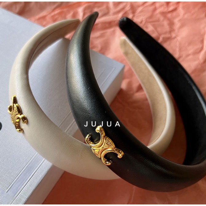 Jual Caliloops Bando Bandana Korea Polos Dewasa Wanita Kulit Emas Atha ...