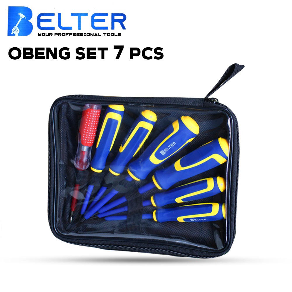 Jual Obeng Listrik Set 7 Pcs 1000V Insulation Screwdriver Test Pen Set ...
