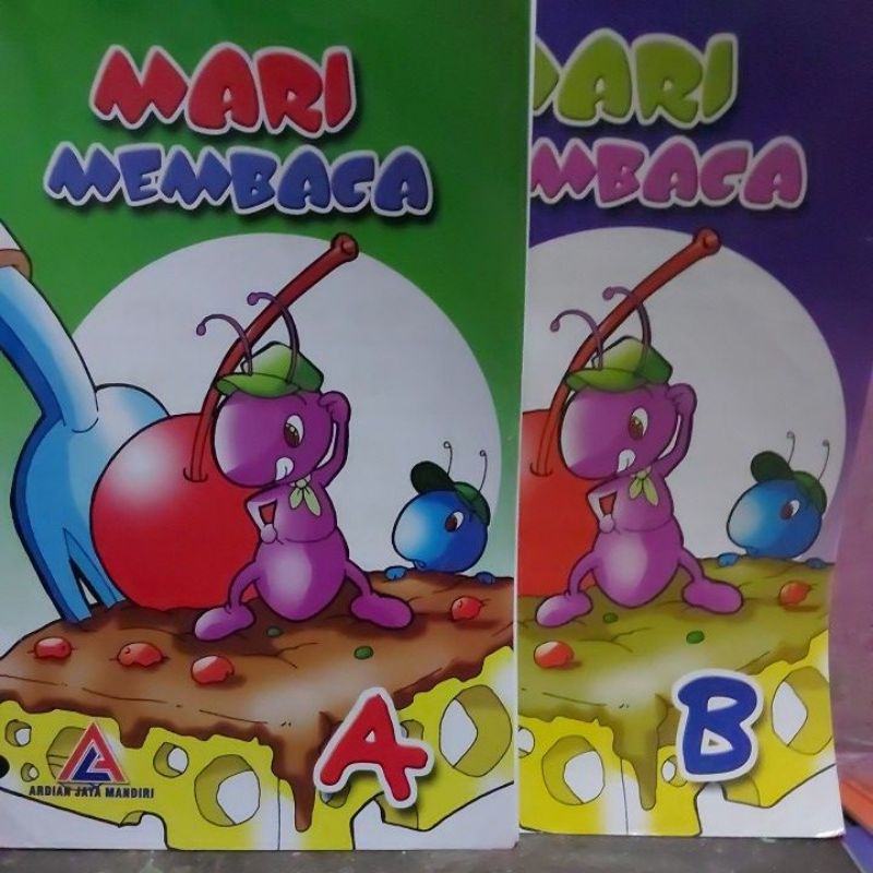 Jual Mari Membaca A dan B | Shopee Indonesia