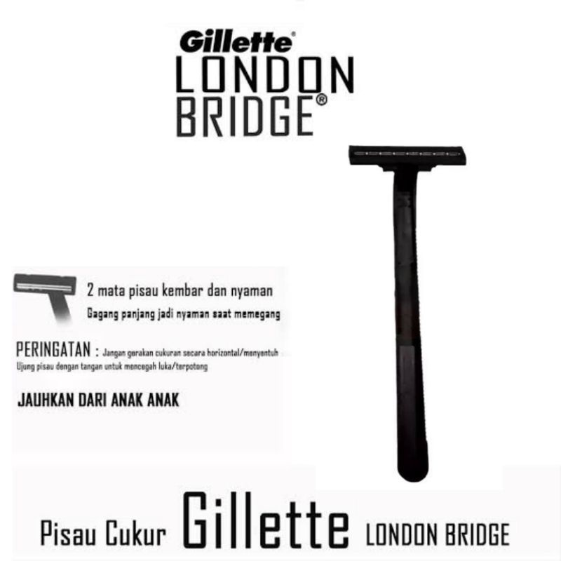 Jual Gillette London Bridge - Pisau Cukur | Shopee Indonesia