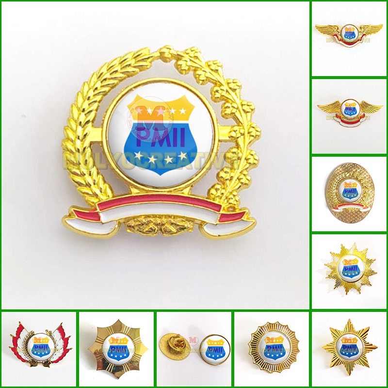 Jual Pin PMII Pin Bros Wing Logo PMII | Shopee Indonesia