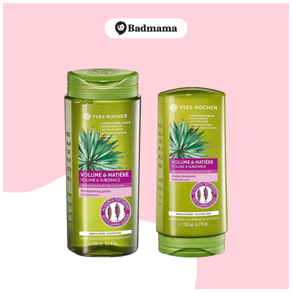 Jual Yves Rocher Volume & Substance Shampoo Conditioner | Shopee Indonesia