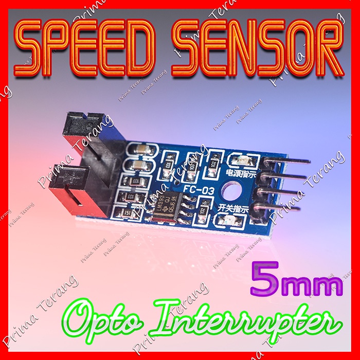 Jual Sensor Kecepatan Groove Coupler Opto Optical Speed Module Arduino ...