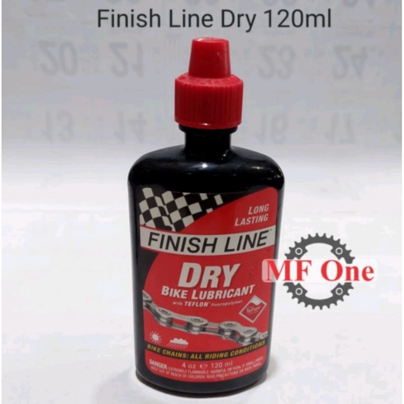 Jual Finish Line Teflon Plus Dry Lube 120ml Pelumas Rantai Sepeda ...