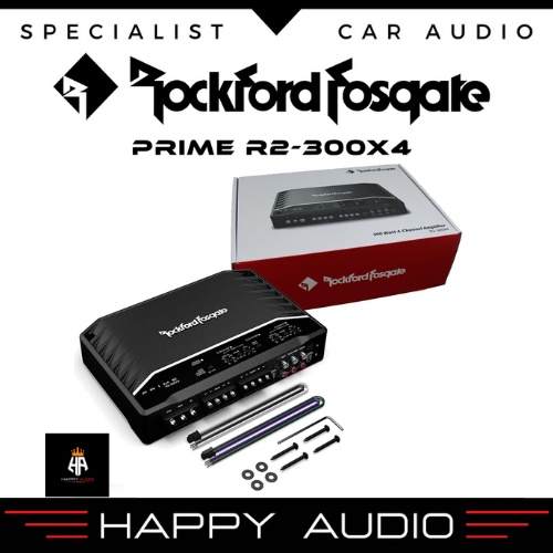 Jual Power Amplifier 4 Channel ROCKFORD FOSGATE R2-300x4 PRIME Class D ...