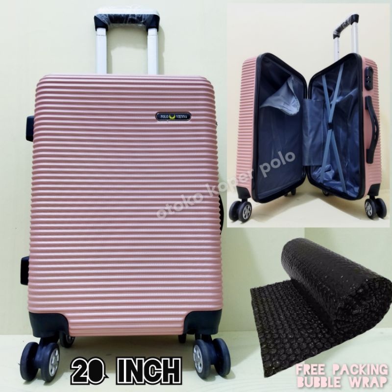 Jual KOPER 20 INCH POLO UKURAN KABIN KOPER HARDCASE KOPER MURAH 100RB ...