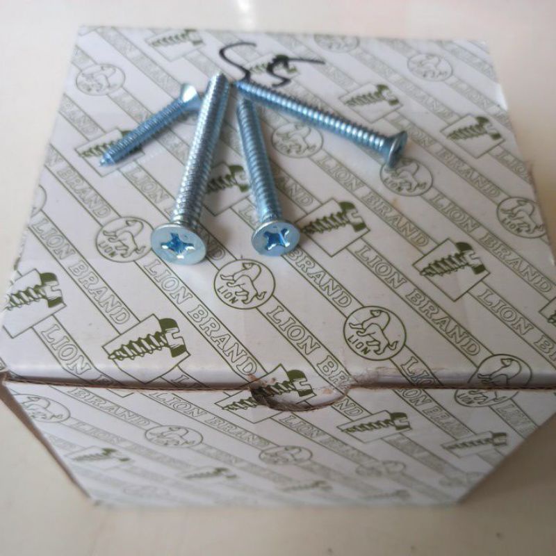 Jual SKRUP FISHER KEPALA RATA LION S5,S6 | Shopee Indonesia