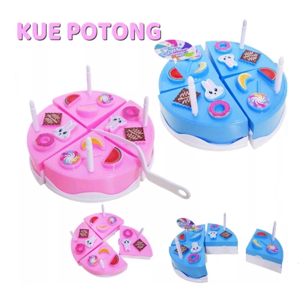 Jual Milah.Amanah - Mainan Kue Potong Kue Ulang tahun LD1 | Shopee ...