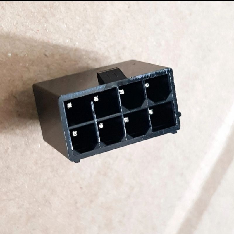 Jual 8 pin female socket ATX GPU Pcle- straight | Shopee Indonesia