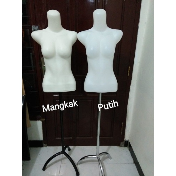 Jual Patung badan cewek sepinggang pakai tiang besi kaki-3. | Shopee ...