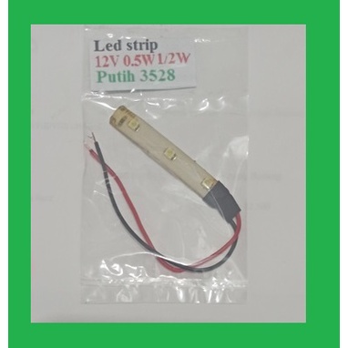 Jual Led strip 12V 0.5W Putih 3528 | Shopee Indonesia