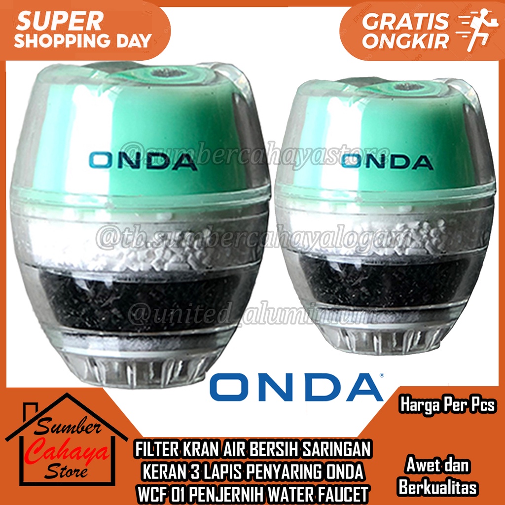 Jual ONDA Saringan Air Kran Dapur Bersih WCF 01 FILTER KERAN DAPUR ...
