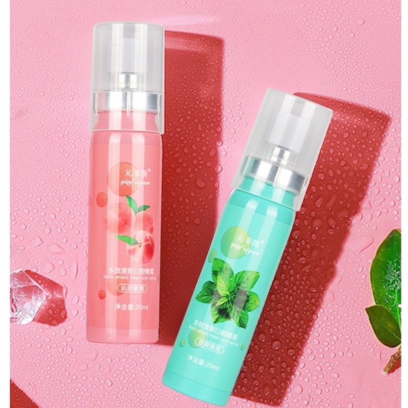 Jual Spray Pengharum Penyegar Nafas Tahan Lama Qinfeiyan Spray 20ml ...