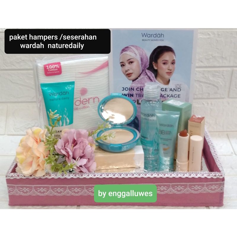 Jual PAKET HEMPERS/SESERAHAN WARDAH NATUR DAILY/WARDAH PAKET SESERAHAN ...