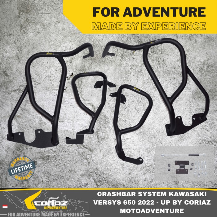 Jual Crashbar / Engine Guard Versys 650 2022 by Coriaz Motoadventure ...