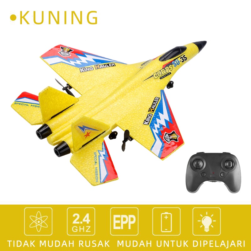 Jual Jojotoy Mainan Pesawat Terbang Remote Control Led Pesawat Glider ...