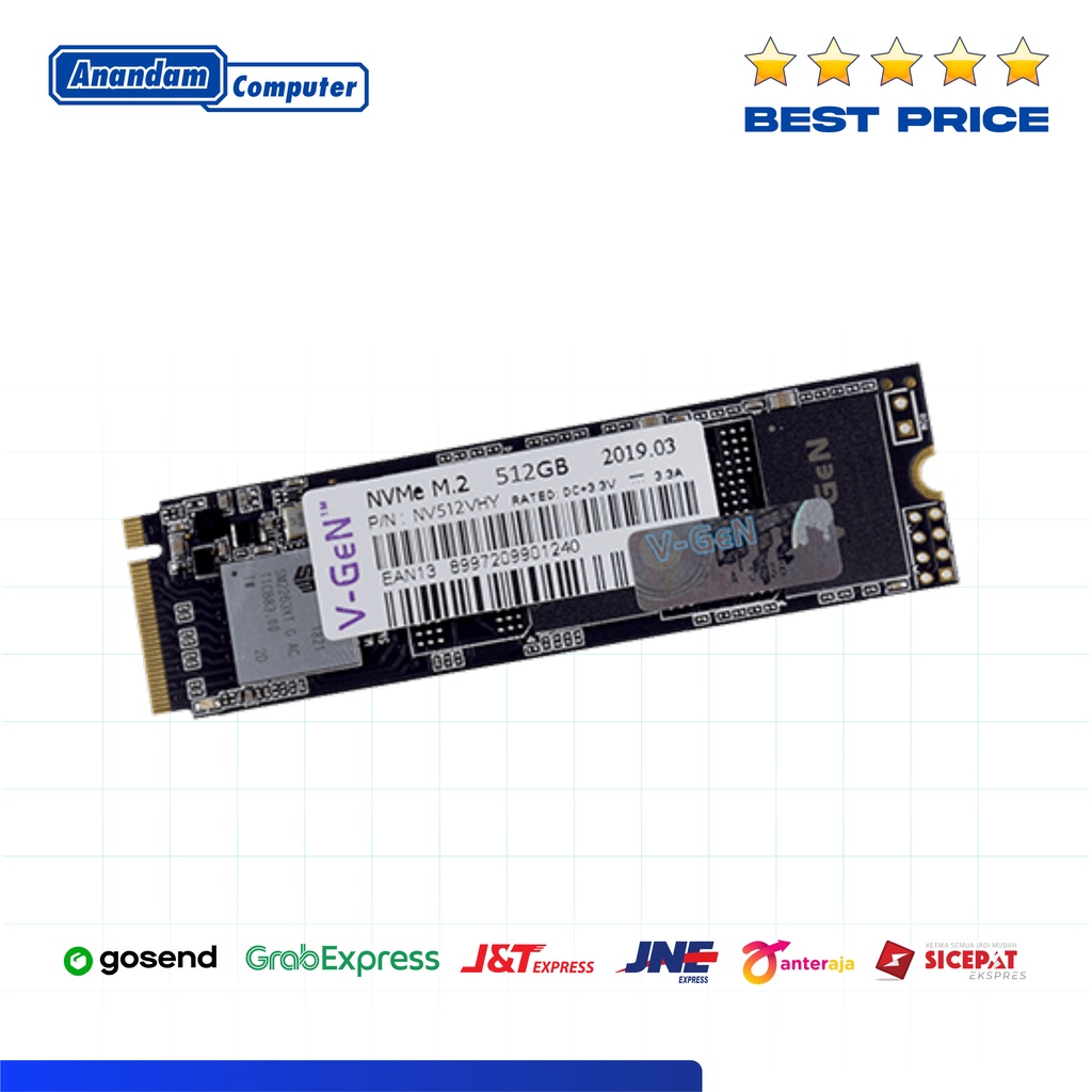 Jual V-GeN HYPER NVME 512GB VGEN - M.2 NVME 2280 | Shopee Indonesia