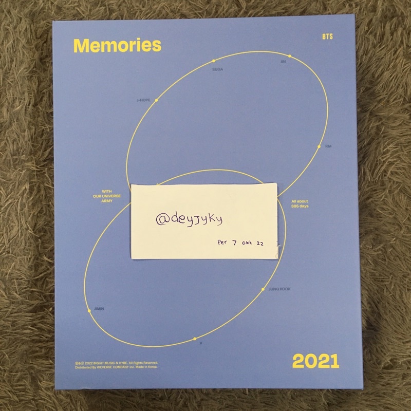 Jual Ring Binder Photobook DVD Memories 2021 | Shopee Indonesia