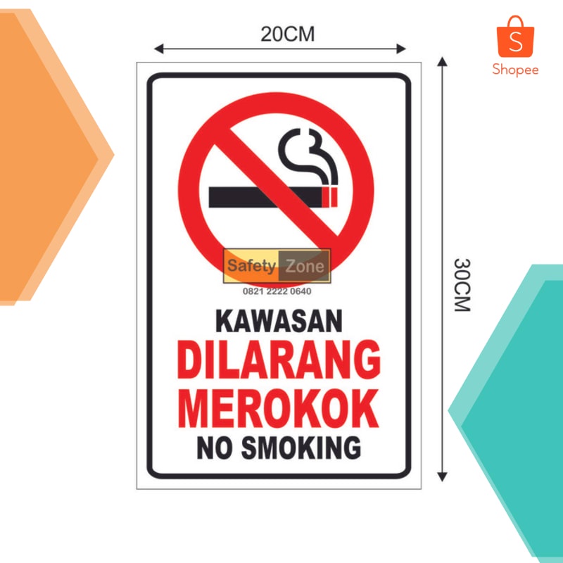 Jual Promo SIGN K3 RAMBU SAFETY KAWASAN DILARANG MEROKOK UK25x35 ... Jual Promo SIGN K3 RAMBU SAFETY KAWASAN DILARANG MEROKOK UK25x35 ...