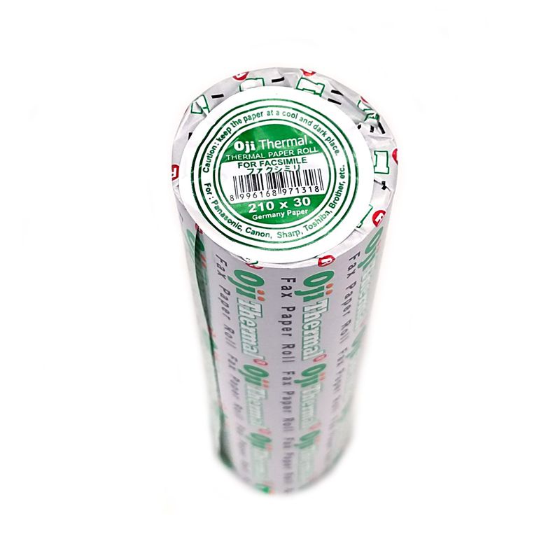 Jual KERTAS FAX THERMAL PAPER 210X30 OJI | Shopee Indonesia