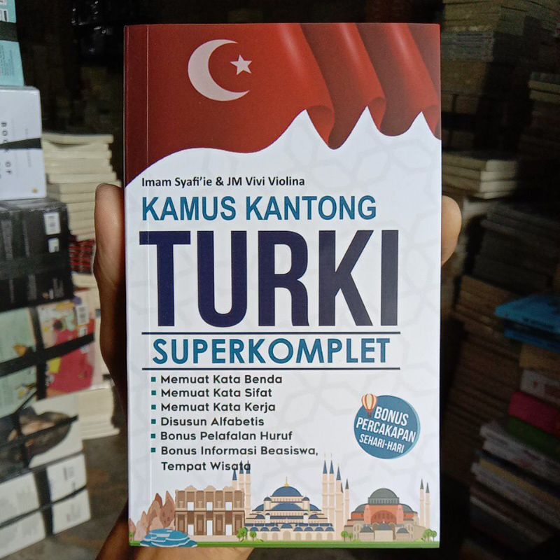 Jual BUKU KAMUS KANTONG BAHASA TURKI SUPERKOMPLET - CHARISSA PUBLISHER ...
