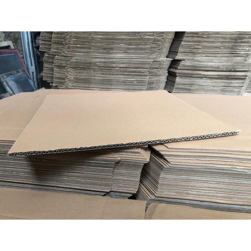 Jual 120x120 cm karton double wall lembaran kardus dus kemasan kraft ...