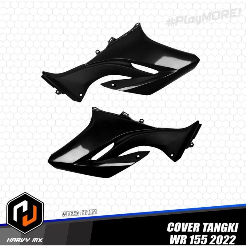Jual Cover tangki yamaha WR 155 sayap samping depan wr 155 bodi body ...
