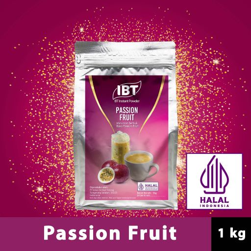 Jual Bahan Minuman Bubuk Rasa Passion Fruit. Markisa Instant IBT Drink ...