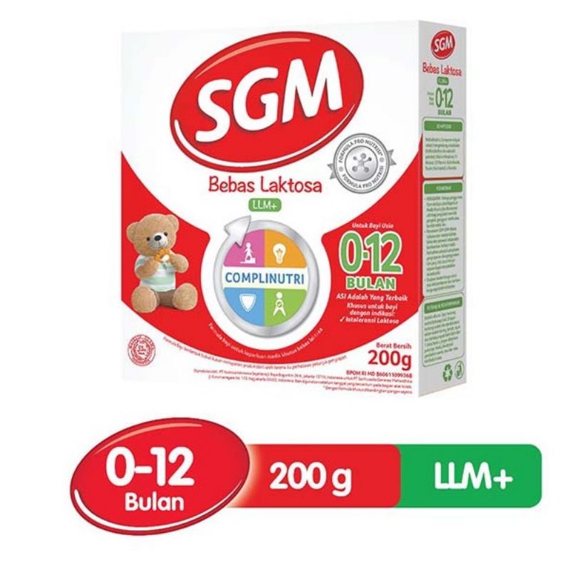 Jual SGM LLM / SGM BEBAS LAKTOSA / SUSU BEBAS LAKTOSA | Shopee Indonesia