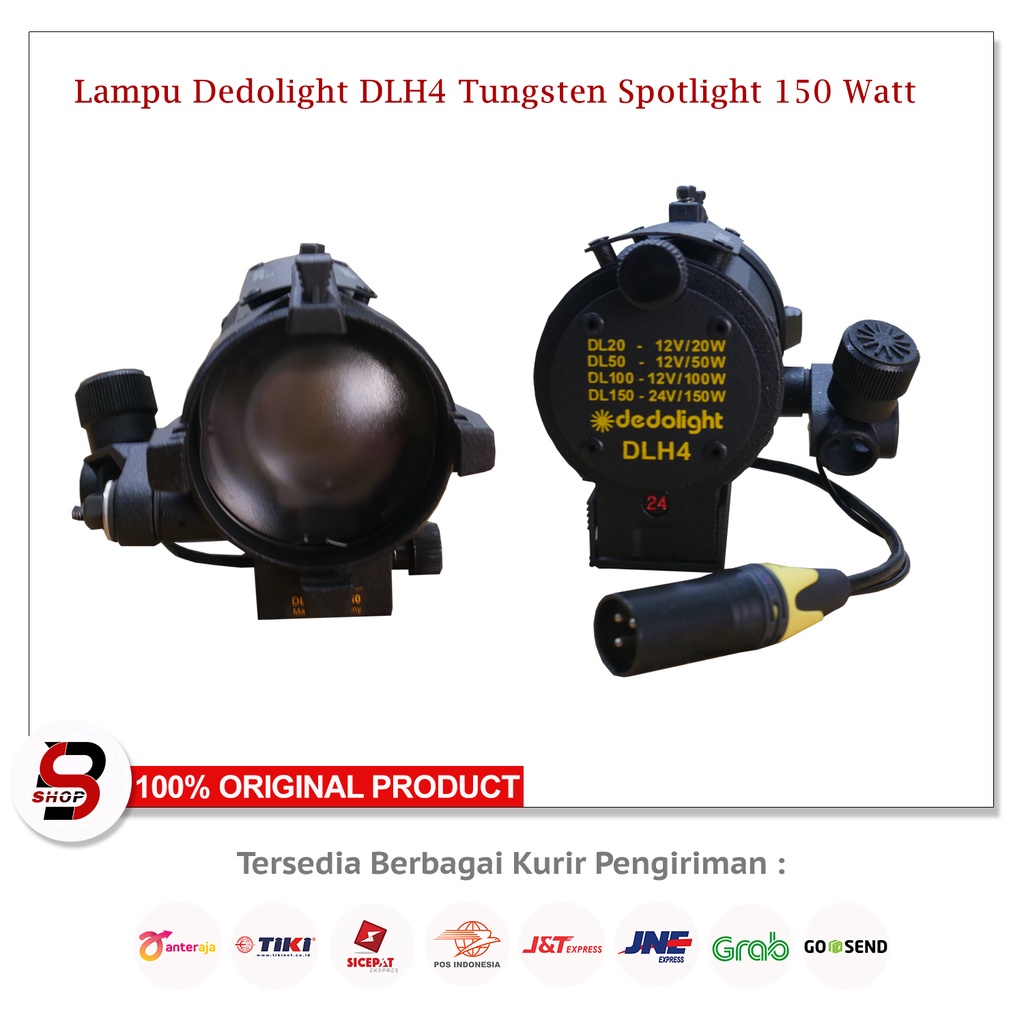 Jual Lampu Dedolight DLH4 Tungsten Spotlight 150 Watt | Shopee Indonesia