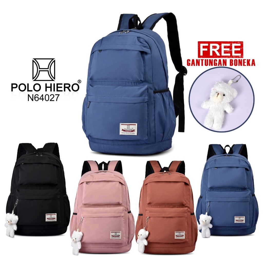 Jual Polo Hiero Tas Polo Hiero N64027 Tas Ransel Anak Sekolah Perempuan | Shopee Indonesia