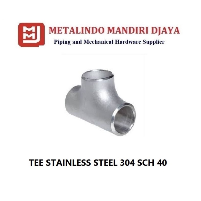 Jual Tee Las Stainless Steel 304 Sch 40 1/2" | Shopee Indonesia