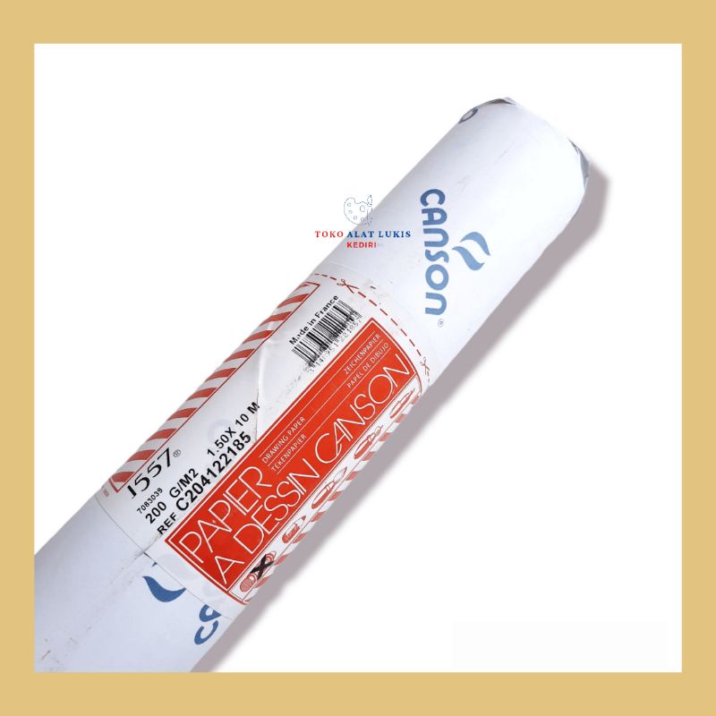 Jual Kertas Sketsa Canson Roll Dessin 1557 1mx150cm 200gsm | Shopee ...