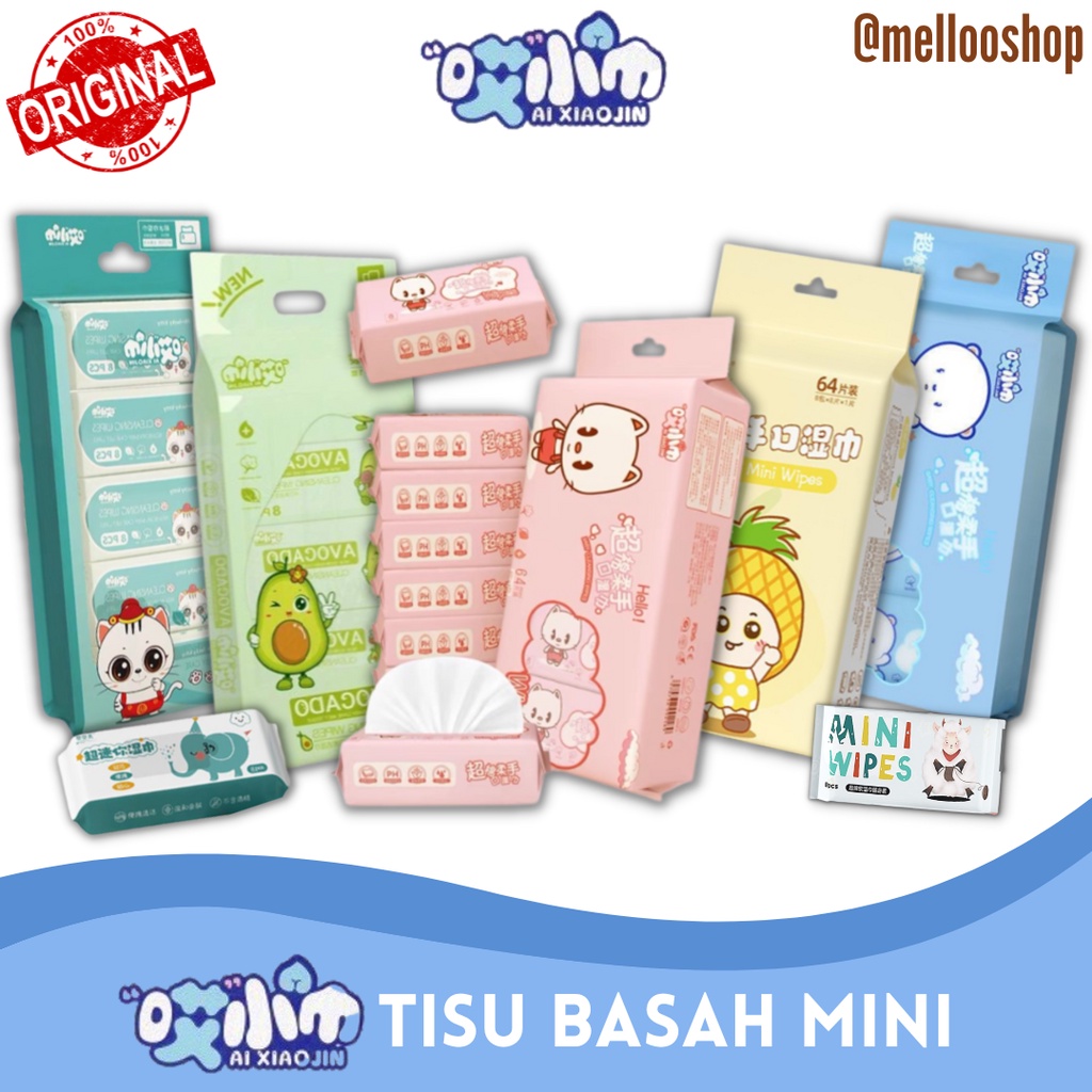 Jual Tisu Basah Mini / Tissue Basah | Shopee Indonesia